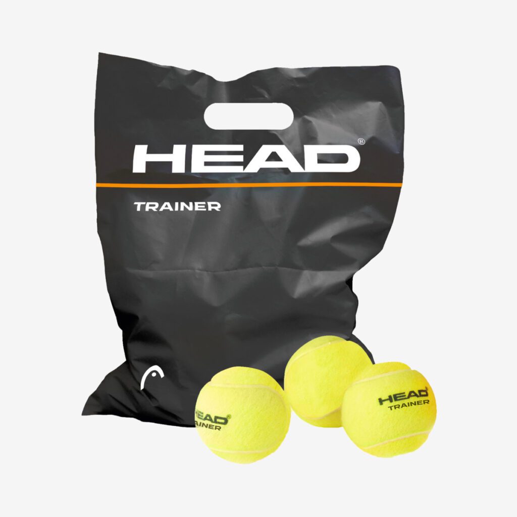 HEAD TRAINER BLACK TENNIS BALLS (72 Balls Pack) – Golden Sports HK