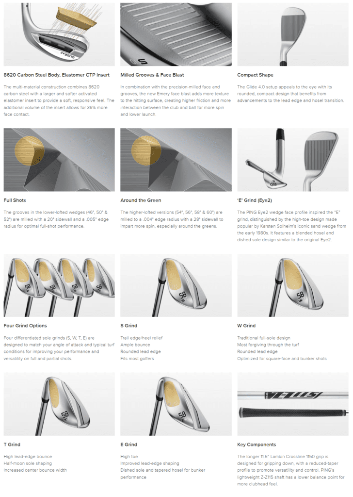 New Ping Wedge Glide 4.0 – Golden Sports HK